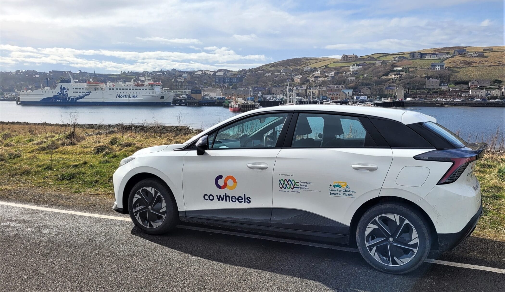 New EVs at Orkney's Co Wheels Car Club - Community Energy Scotland