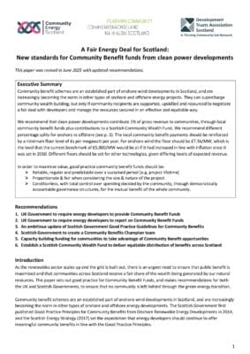 Scottish Community Coalition on Energy - Community Energy Scotland